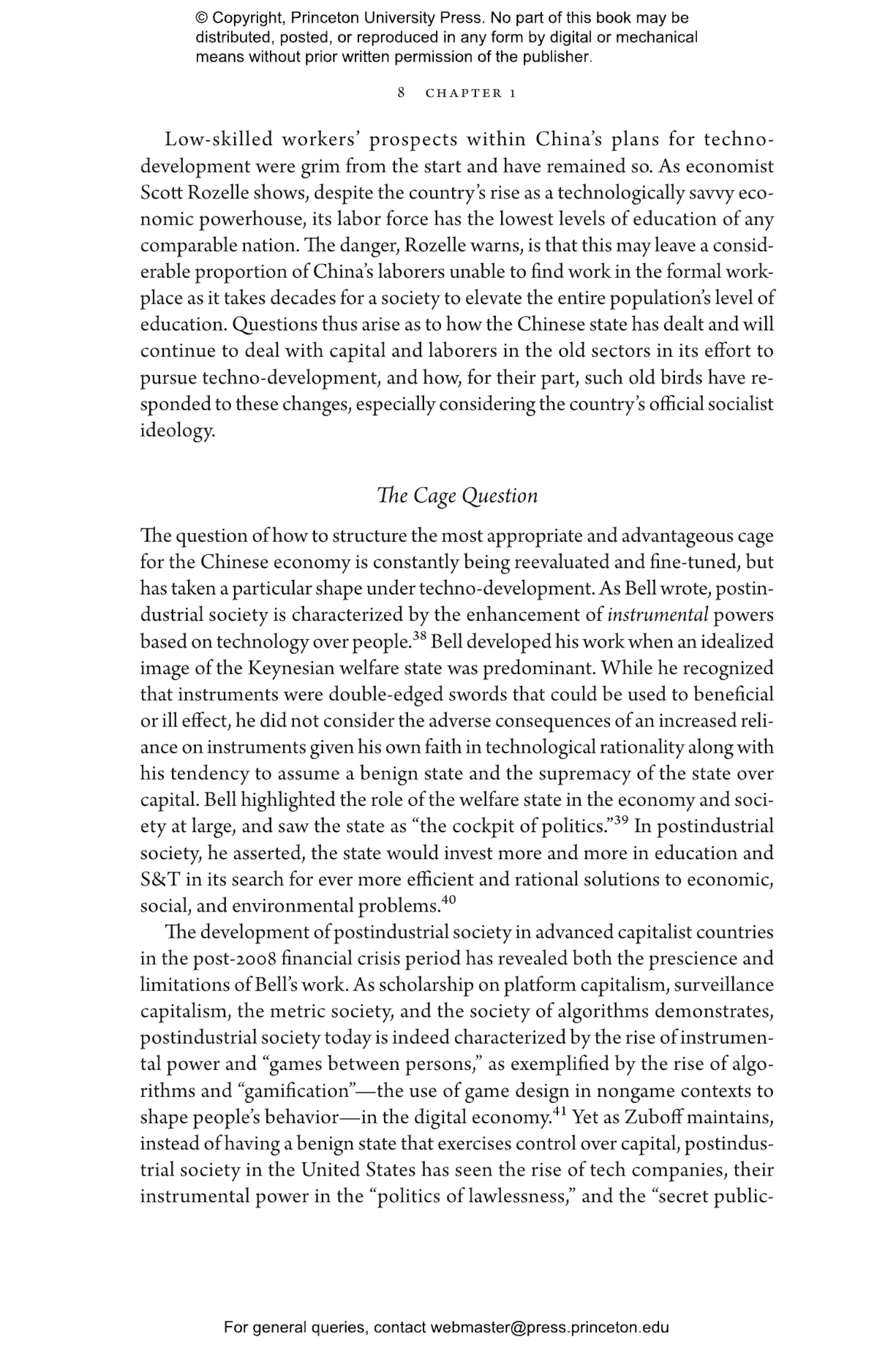 The Gilded Cage | Princeton University Press