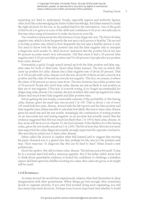 Thinking Clearly with Data | Princeton University Press