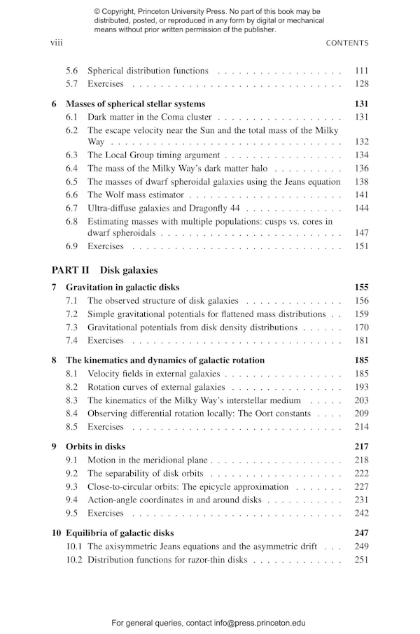 Dynamics and Astrophysics of Galaxies | Princeton University Press