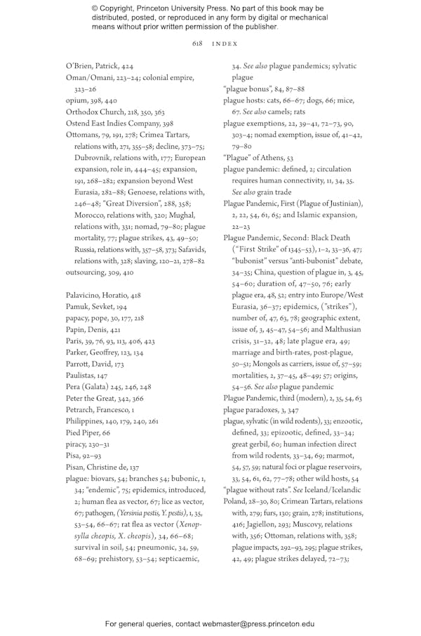 The World the Plague Made | Princeton University Press