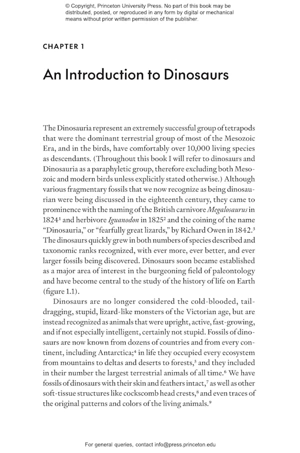 Uncovering Dinosaur Behavior | Princeton University Press