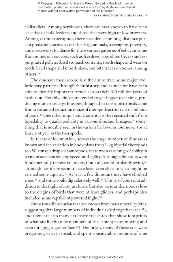 Uncovering Dinosaur Behavior | Princeton University Press