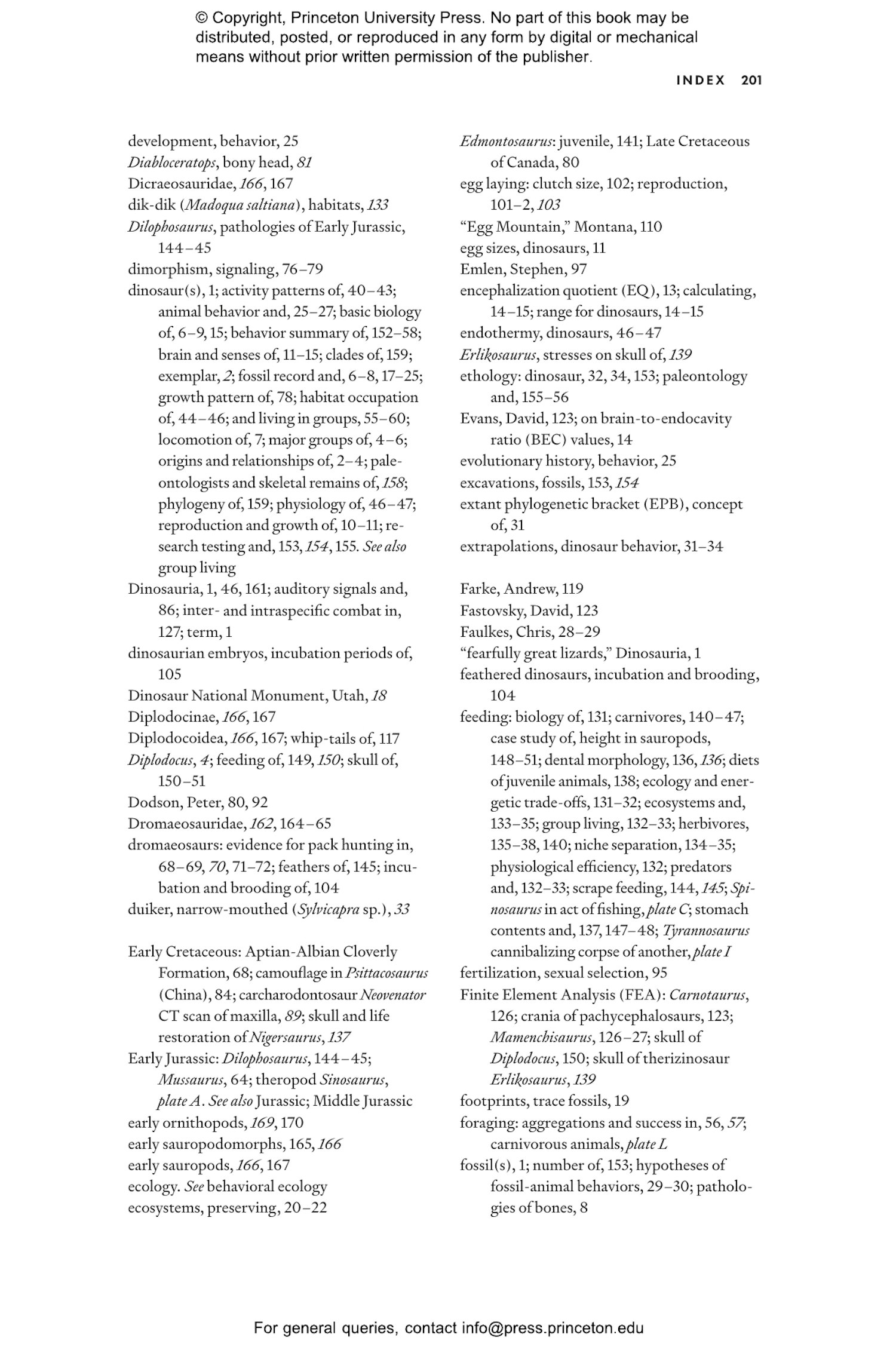 Uncovering Dinosaur Behavior | Princeton University Press