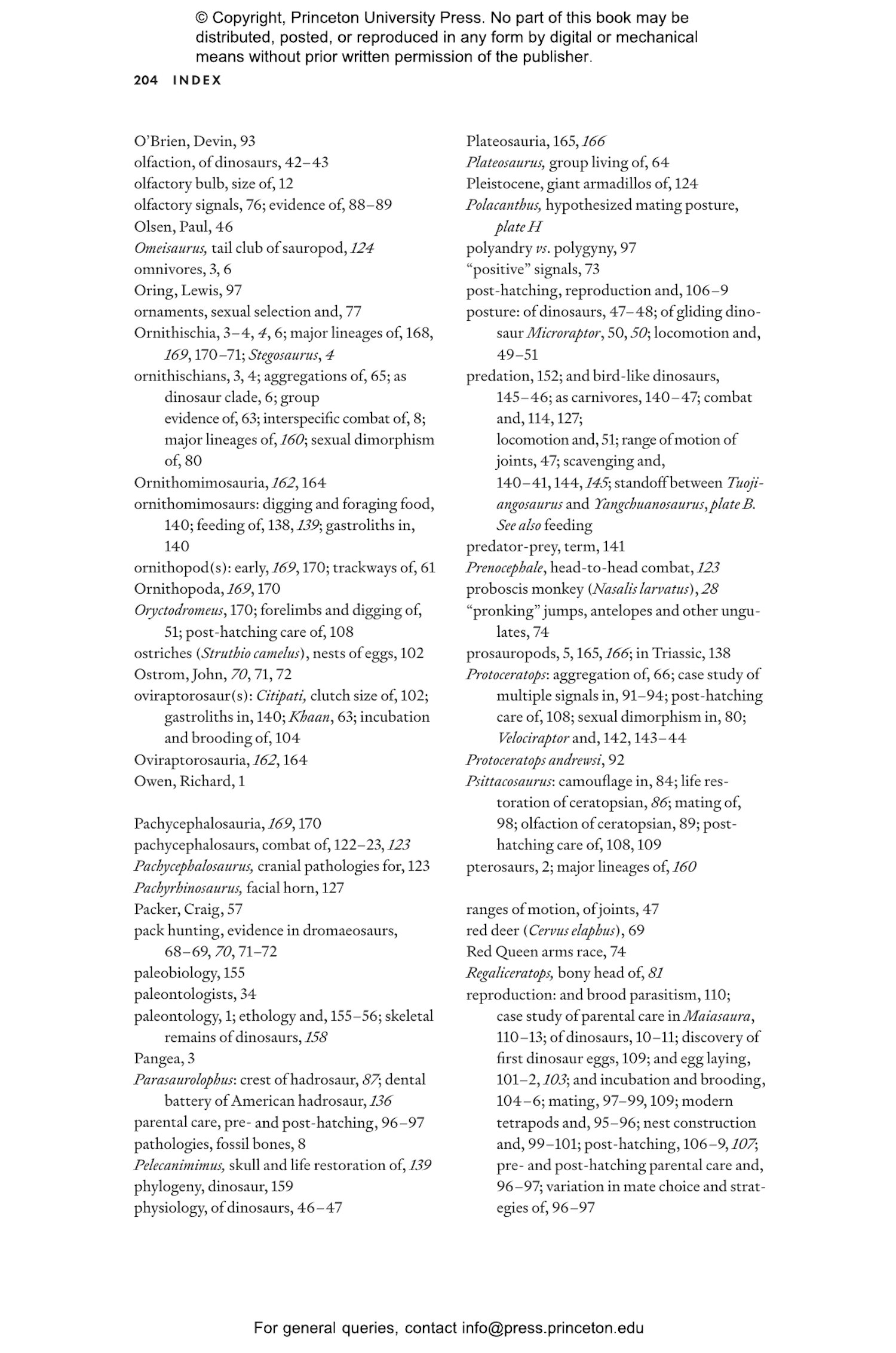 Uncovering Dinosaur Behavior | Princeton University Press