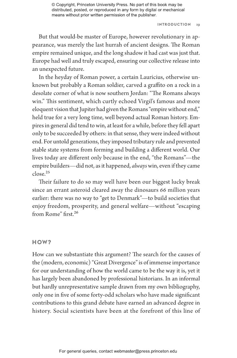 Escape from Rome | Princeton University Press