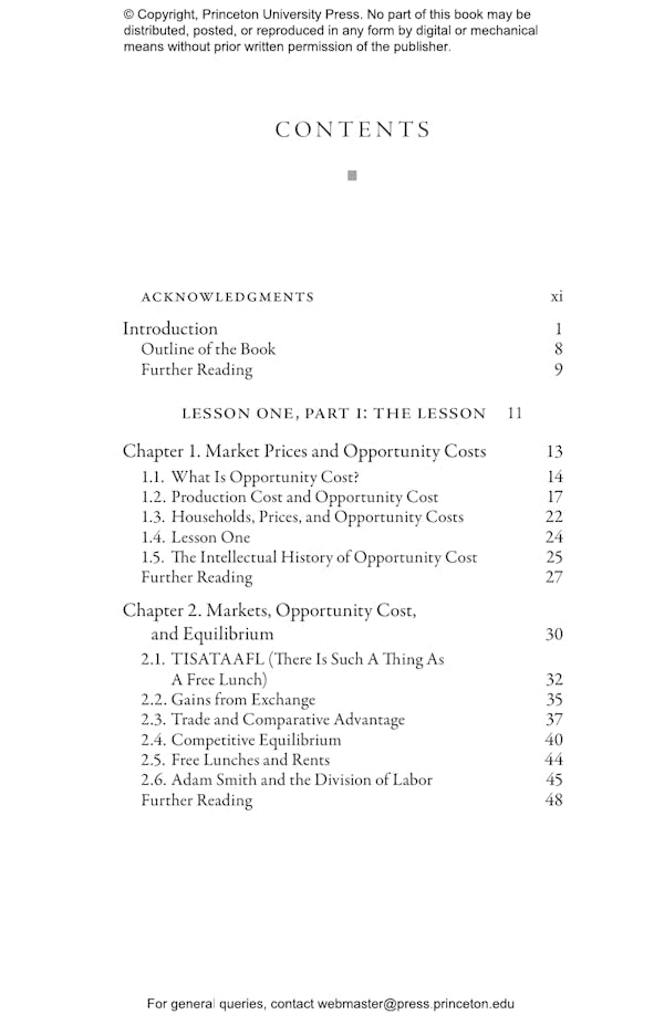 Economics in Two Lessons | Princeton University Press