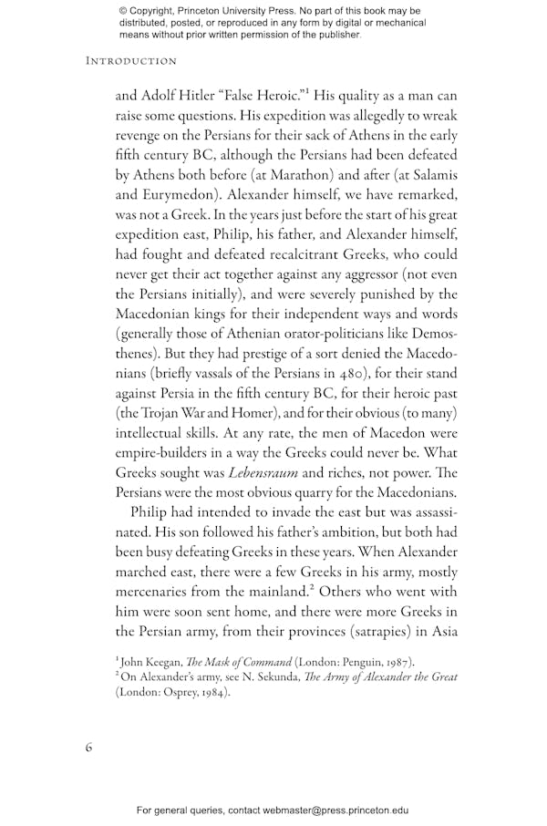 Alexander the Great | Princeton University Press