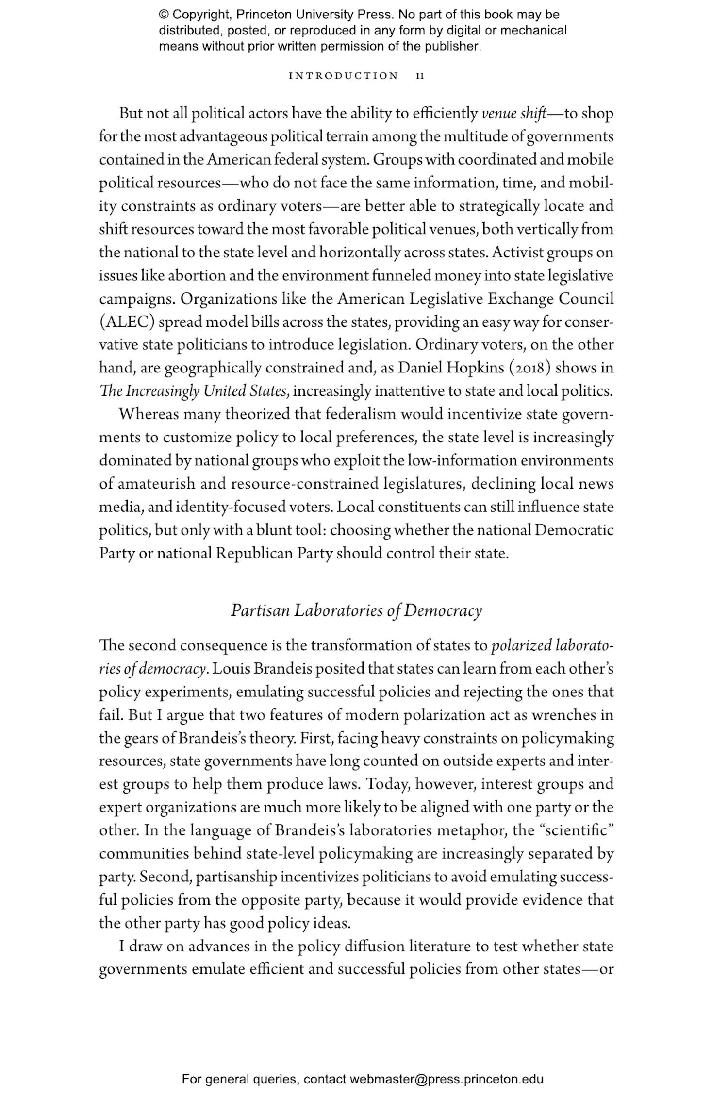 Laboratories against Democracy | Princeton University Press