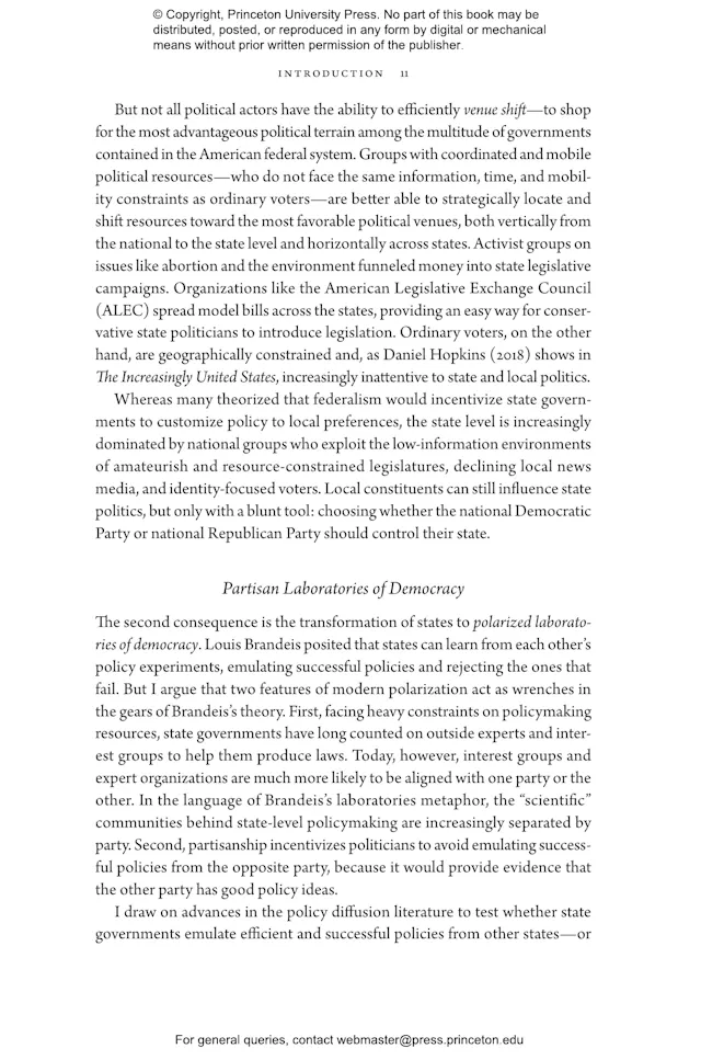 Laboratories against Democracy | Princeton University Press