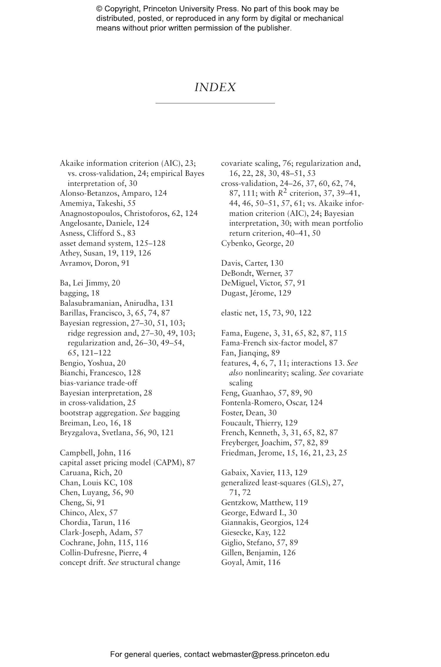Machine Learning in Asset Pricing | Princeton University Press