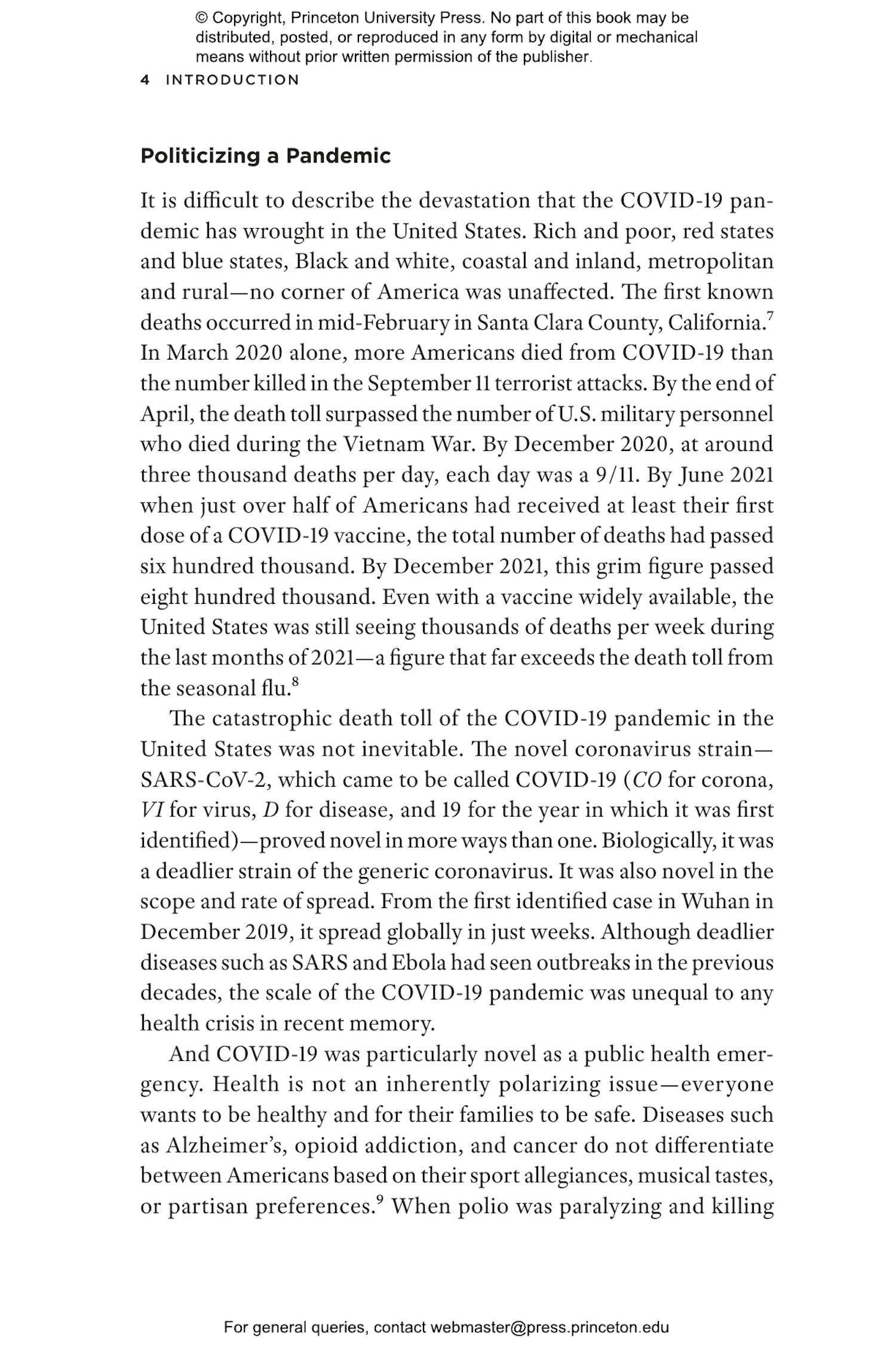 Pandemic Politics | Princeton University Press