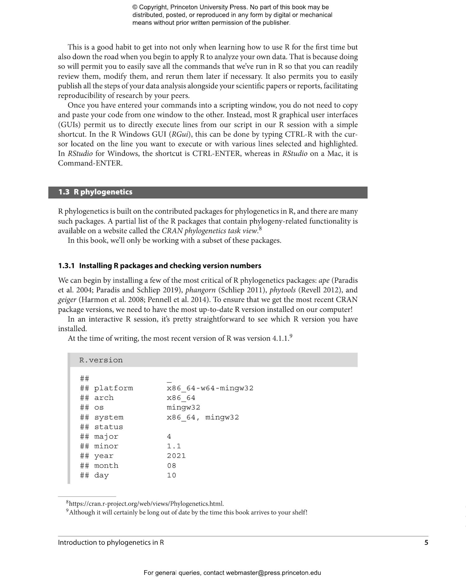 Phylogenetic Comparative Methods in R | Princeton University Press