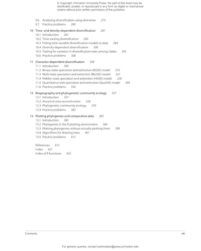 Phylogenetic Comparative Methods in R | Princeton University Press