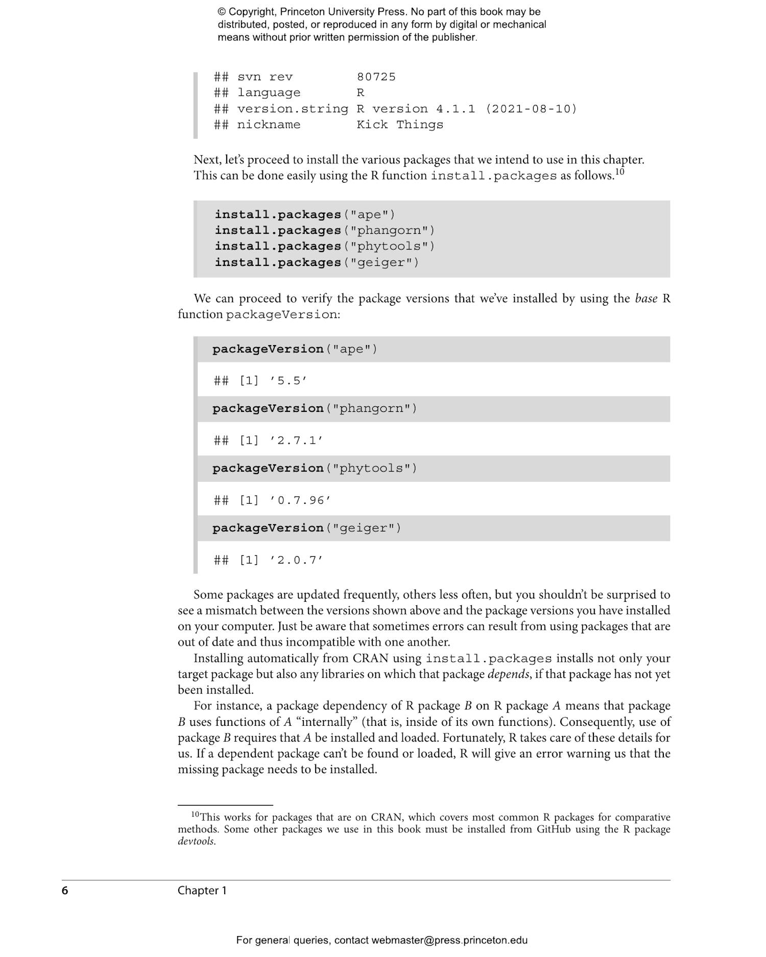 Phylogenetic Comparative Methods in R | Princeton University Press