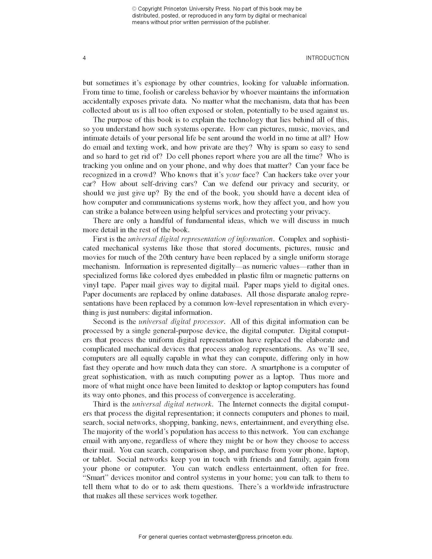 Understanding the Digital World | Princeton University Press