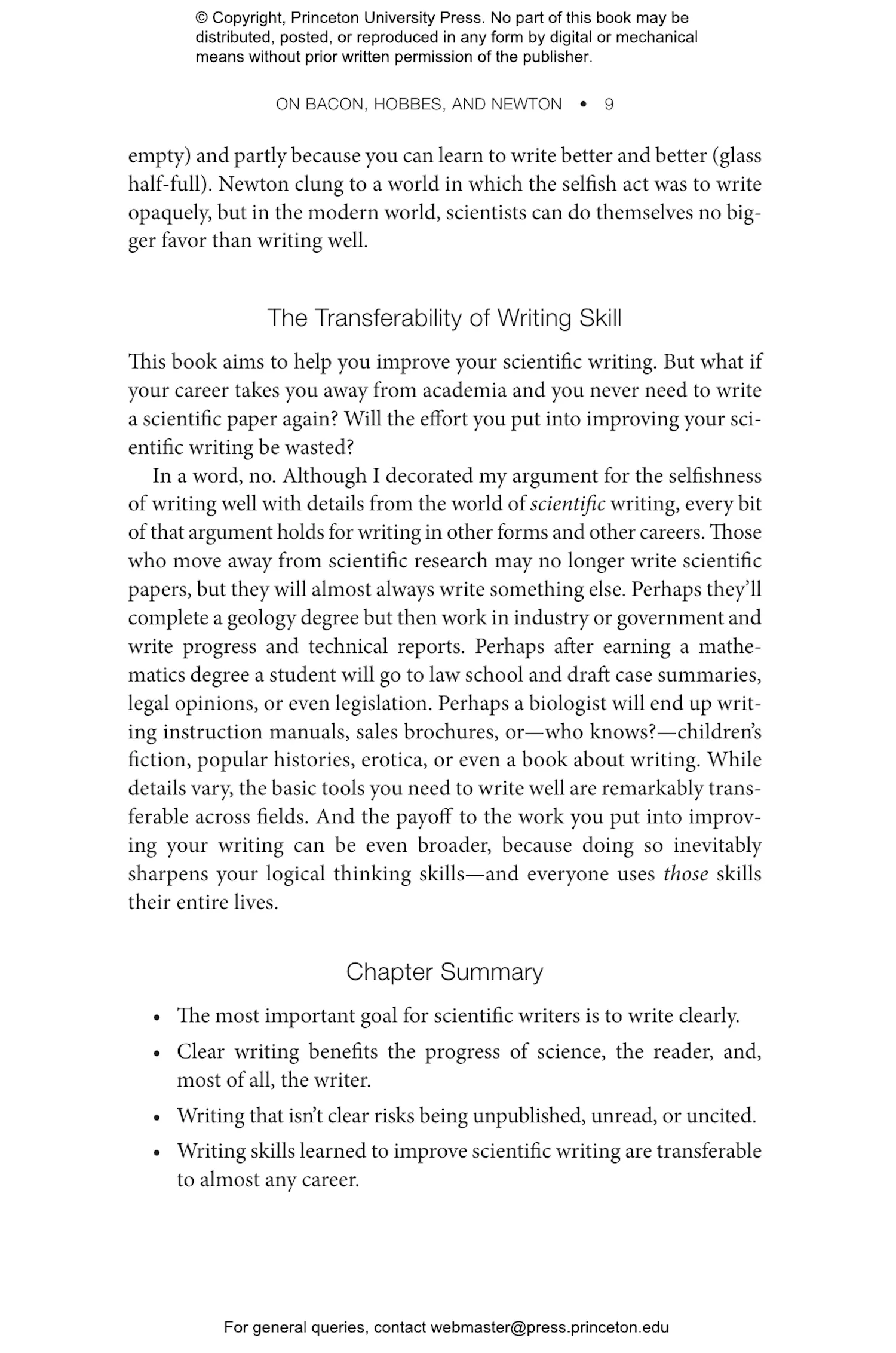 The Scientist’s Guide to Writing, 2nd Edition | Princeton University Press