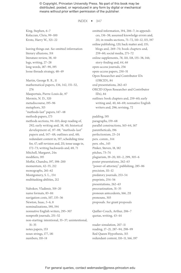 The Scientist’s Guide to Writing, 2nd Edition | Princeton University Press