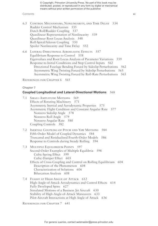 Flight Dynamics | Princeton University Press