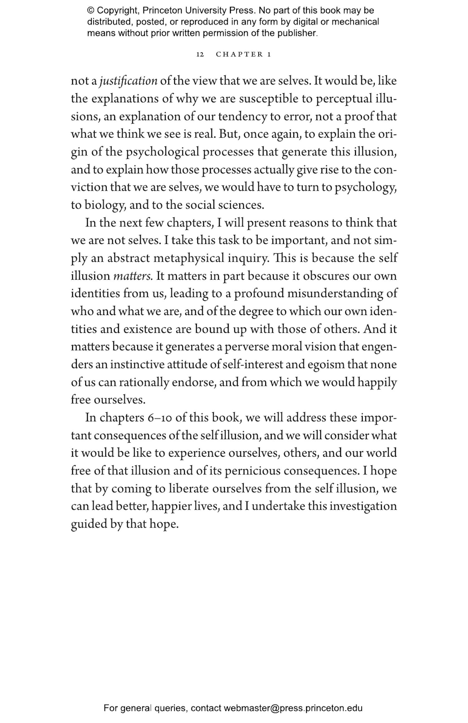 Losing Ourselves | Princeton University Press