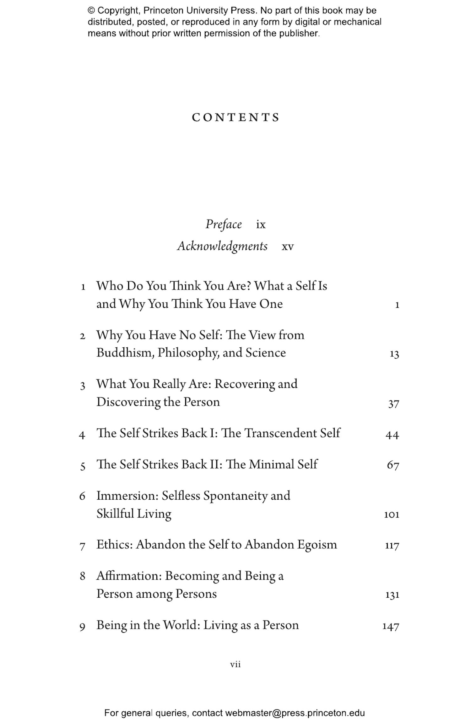 Losing Ourselves | Princeton University Press