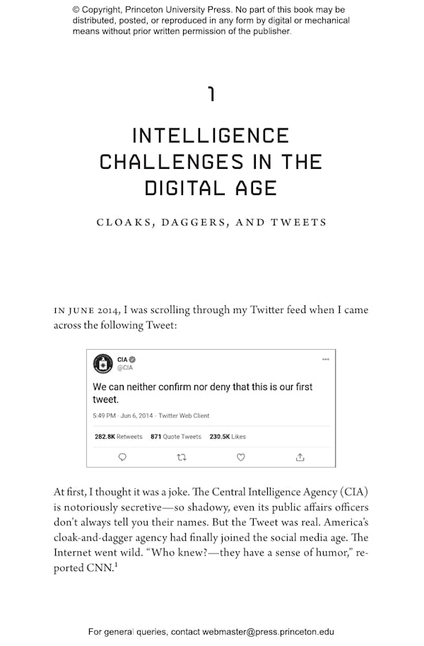 Spies, Lies, and Algorithms | Princeton University Press