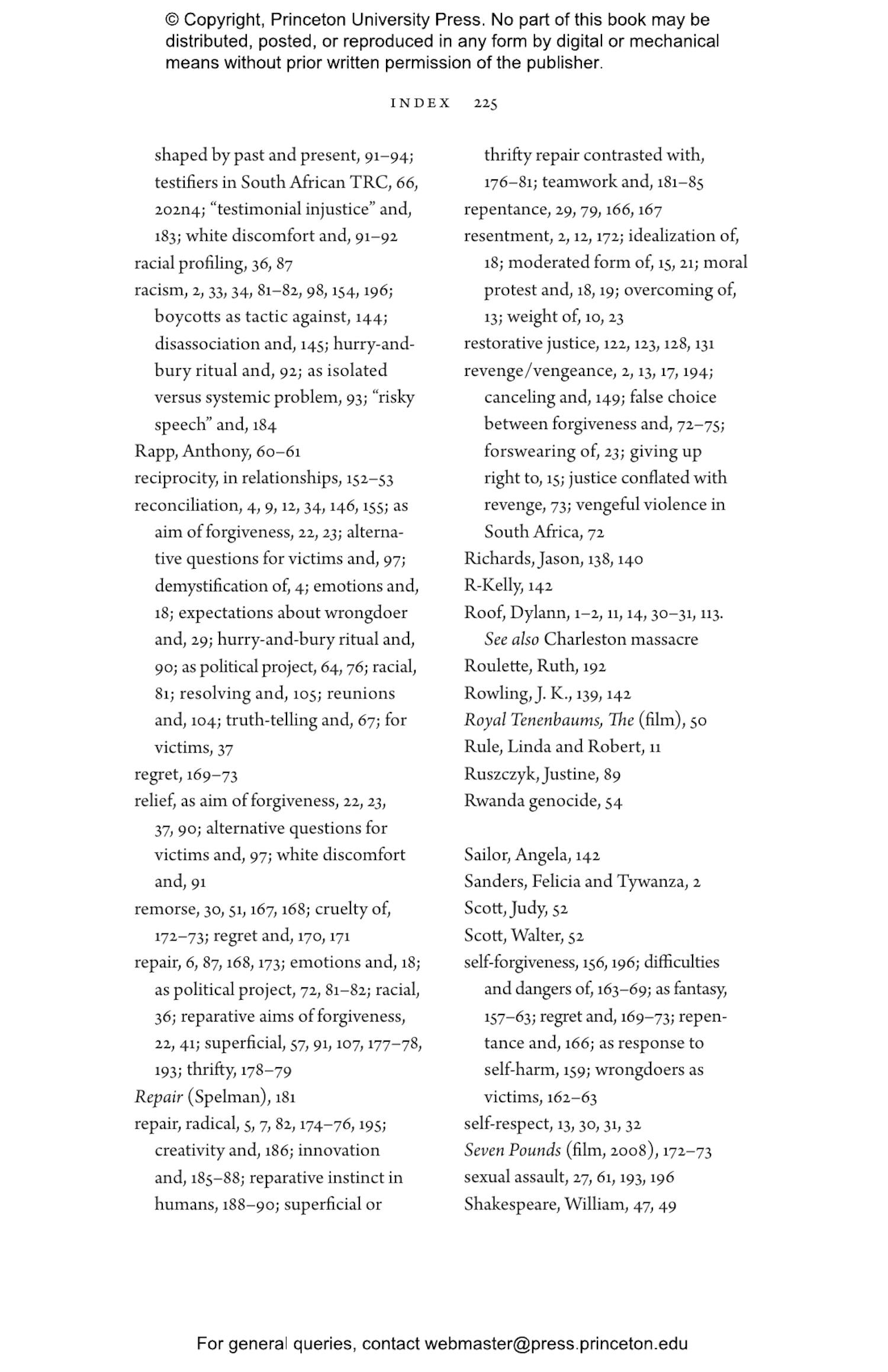 Failures of Forgiveness | Princeton University Press