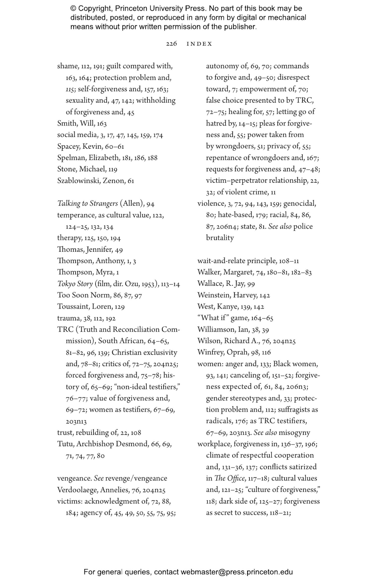 Failures of Forgiveness | Princeton University Press