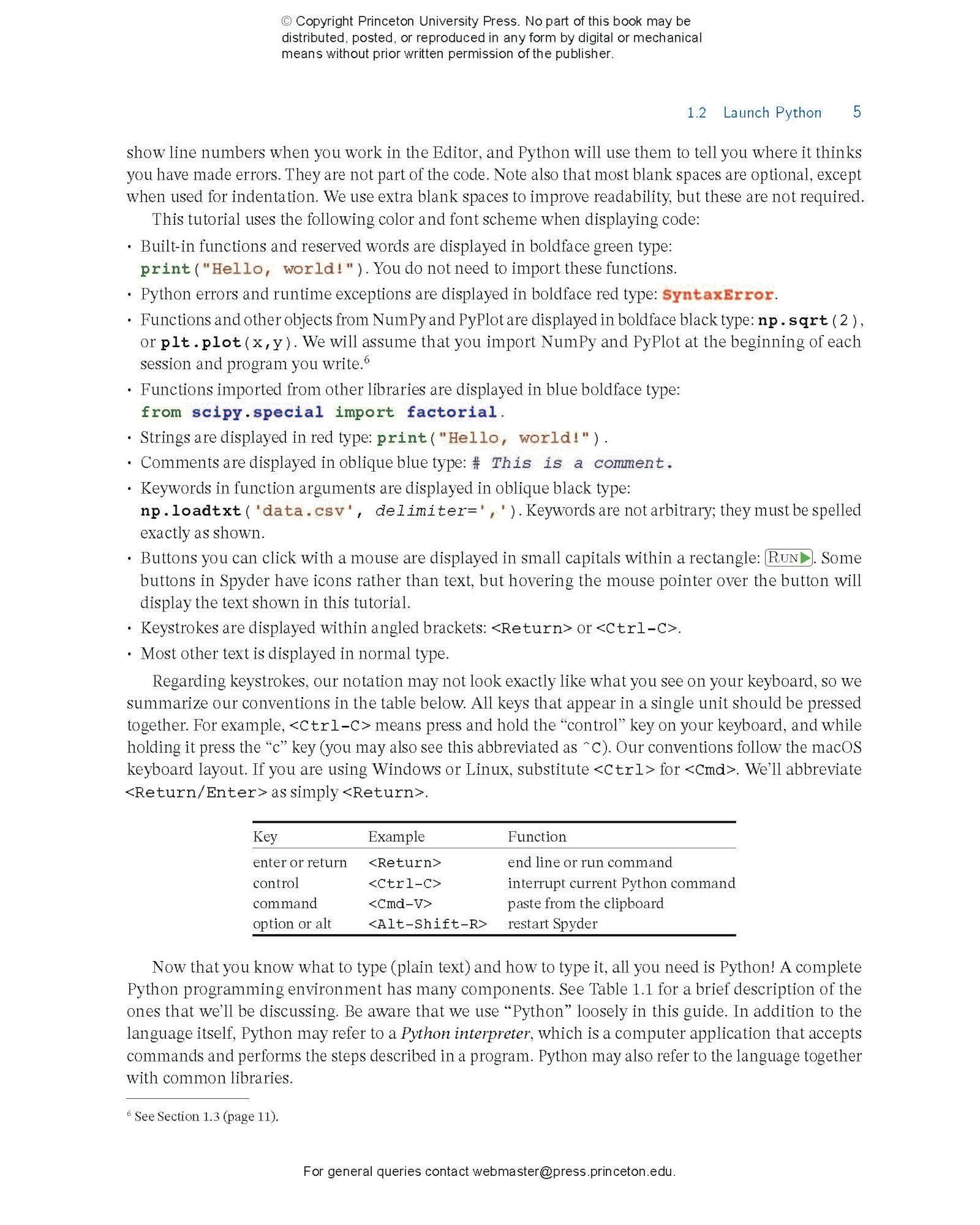 A Student's Guide to Python for Physical Modeling | Princeton ...