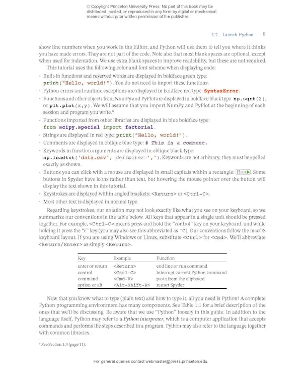 A Student's Guide to Python for Physical Modeling | Princeton ...