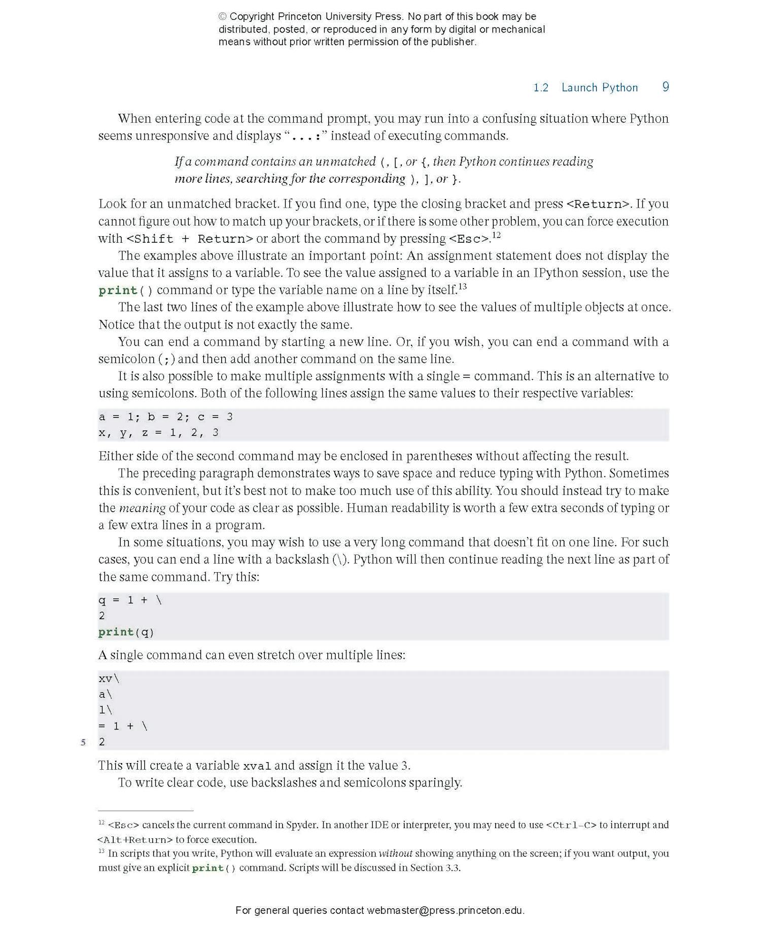 A Student's Guide to Python for Physical Modeling | Princeton ...