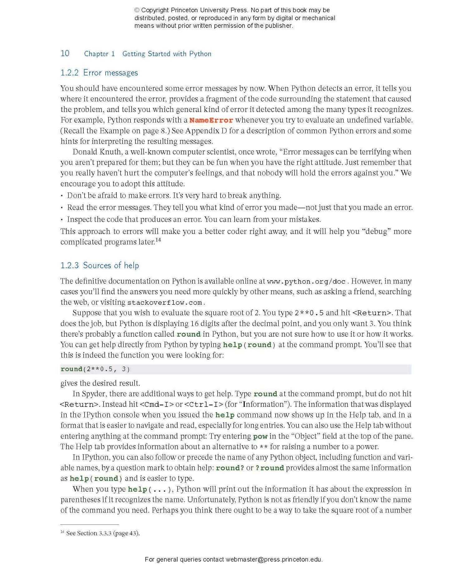 A Student's Guide to Python for Physical Modeling | Princeton ...