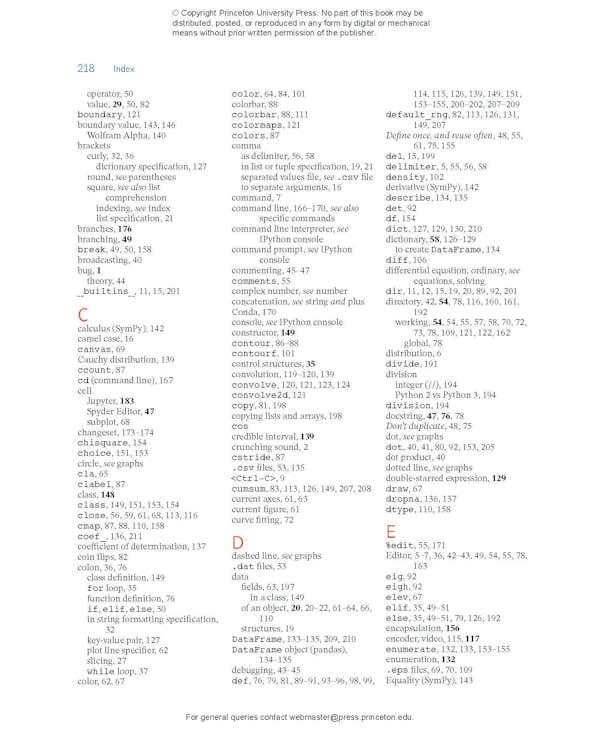 A Student's Guide to Python for Physical Modeling | Princeton University Press
