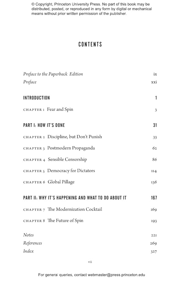 Spin Dictators | Princeton University Press