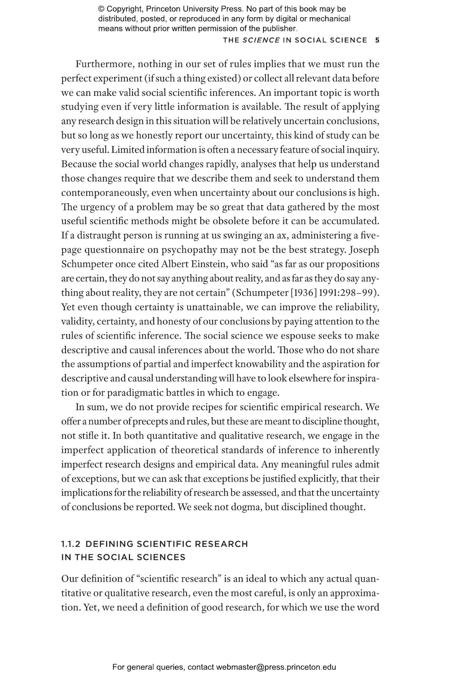Designing Social Inquiry | Princeton University Press