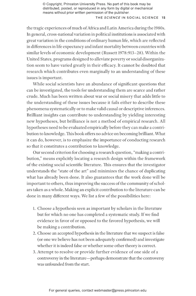 Designing Social Inquiry | Princeton University Press