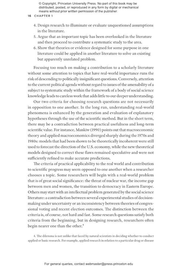 Designing Social Inquiry | Princeton University Press