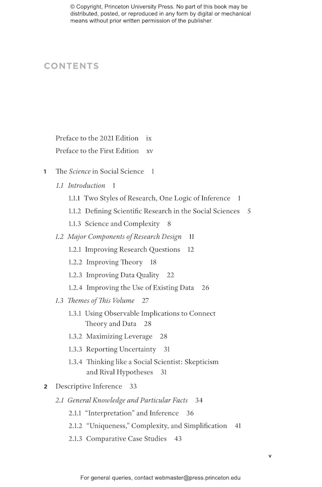 Designing Social Inquiry | Princeton University Press