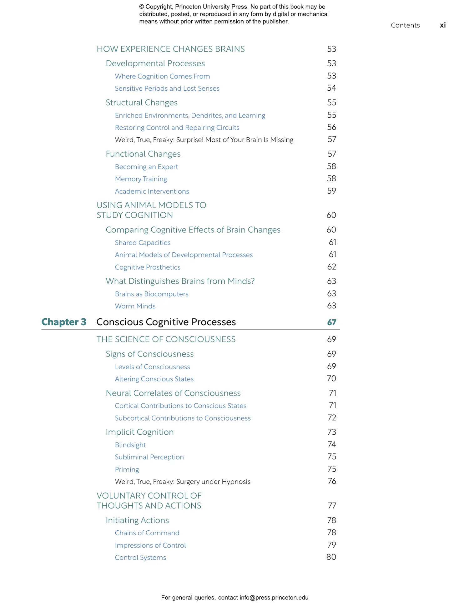 Principles of Cognition | Princeton University Press