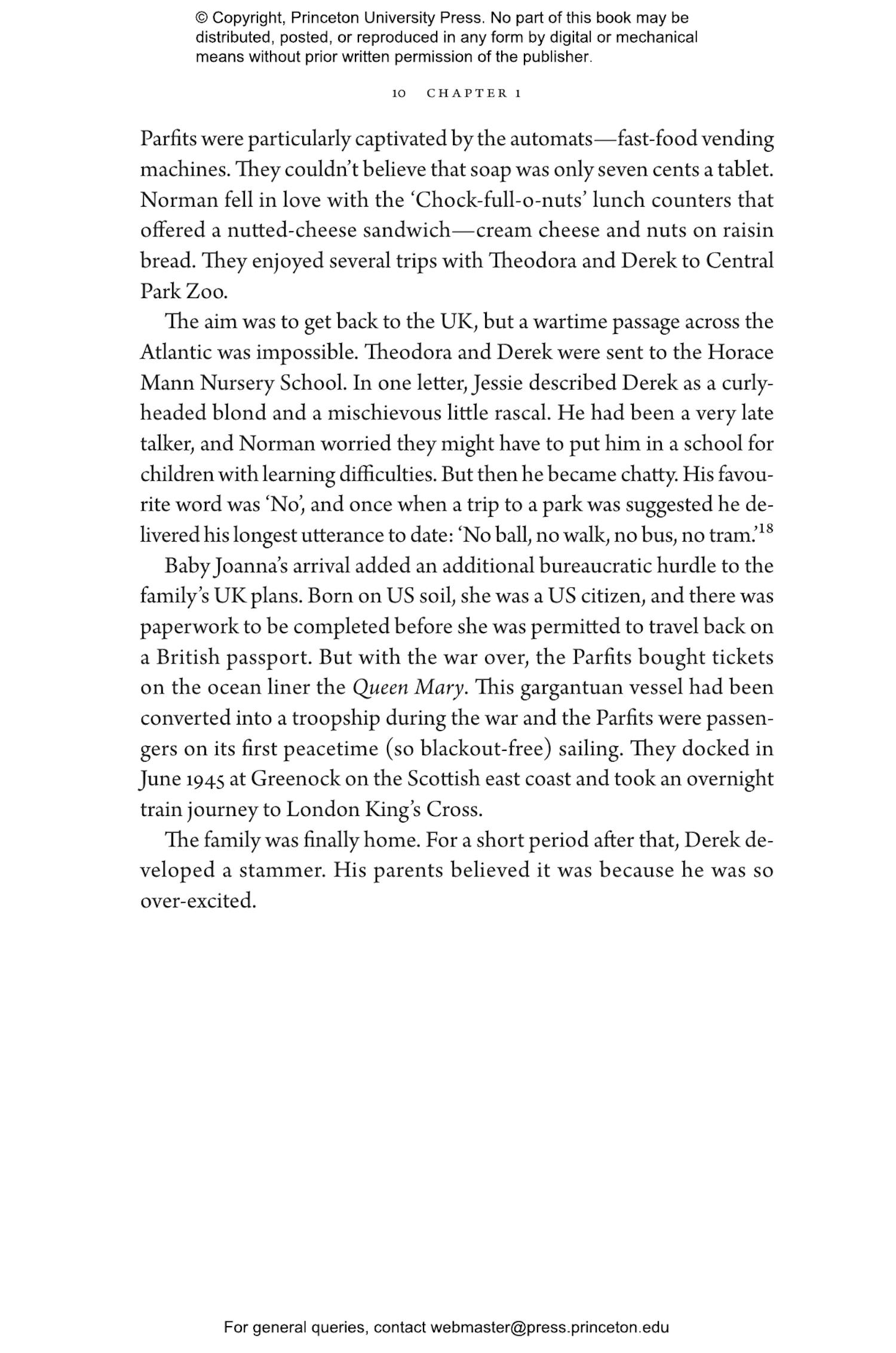 Parfit | Princeton University Press