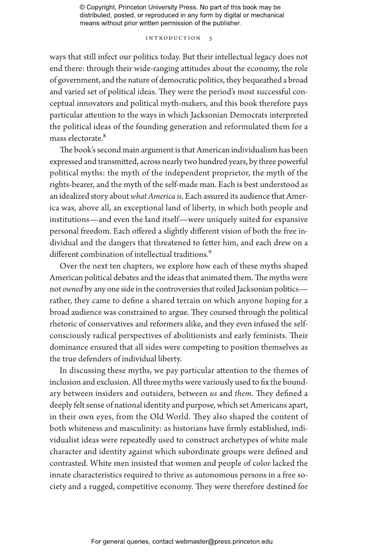 The Roots of American Individualism | Princeton University Press