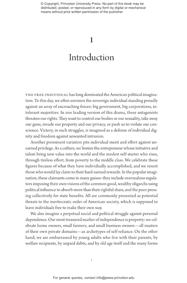 The Roots of American Individualism | Princeton University Press