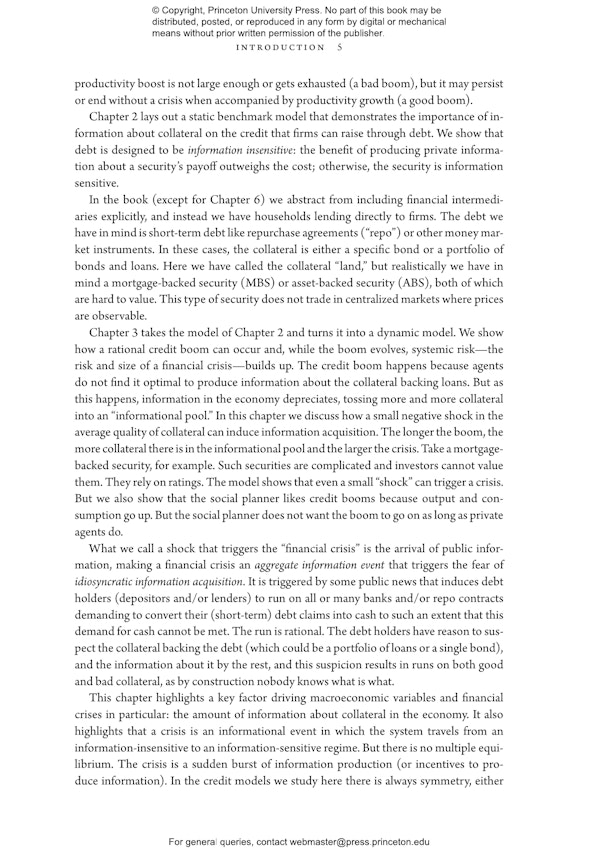 Macroeconomics and Financial Crises | Princeton University Press Macroeconomics and Financial Crises | Princeton University Press