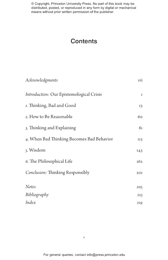 When Bad Thinking Happens to Good People | Princeton University Press