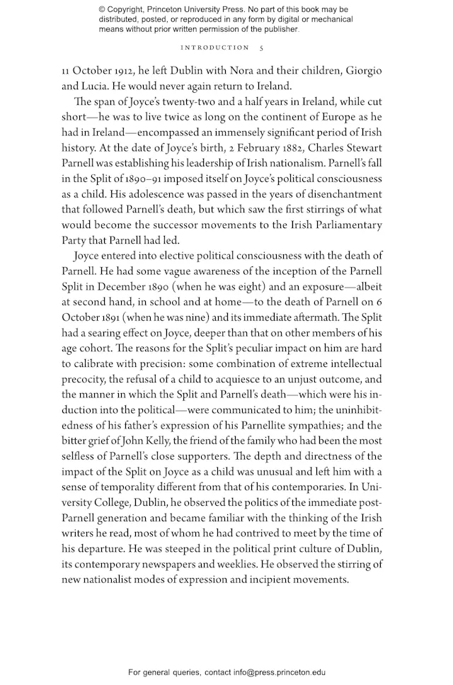 James Joyce | Princeton University Press