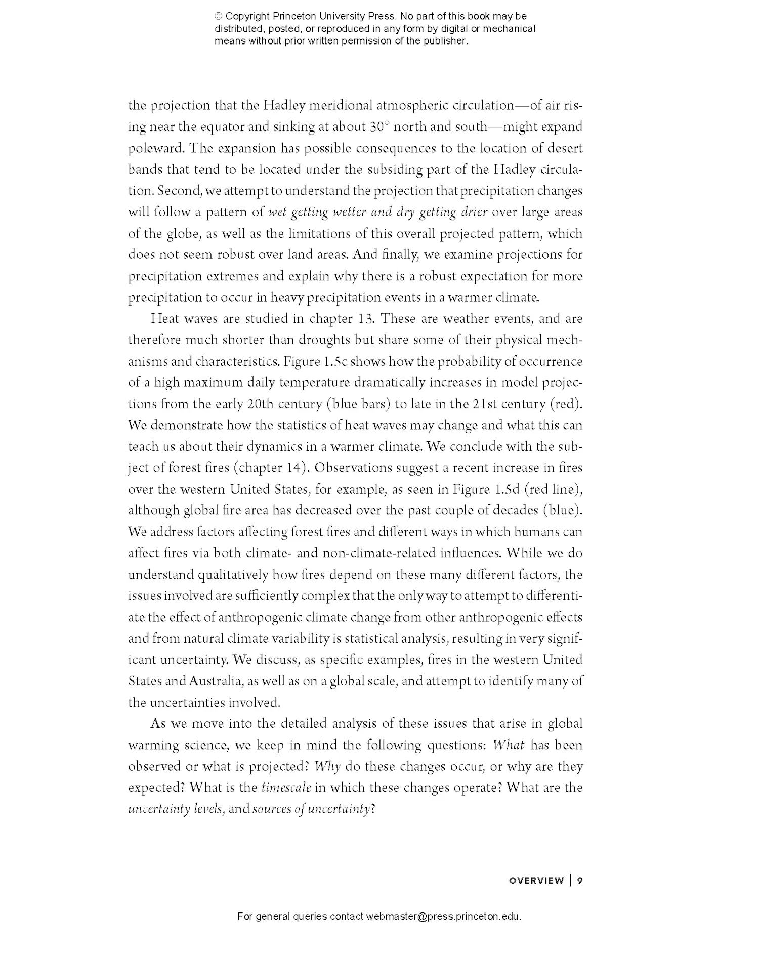 Global Warming Science | Princeton University Press