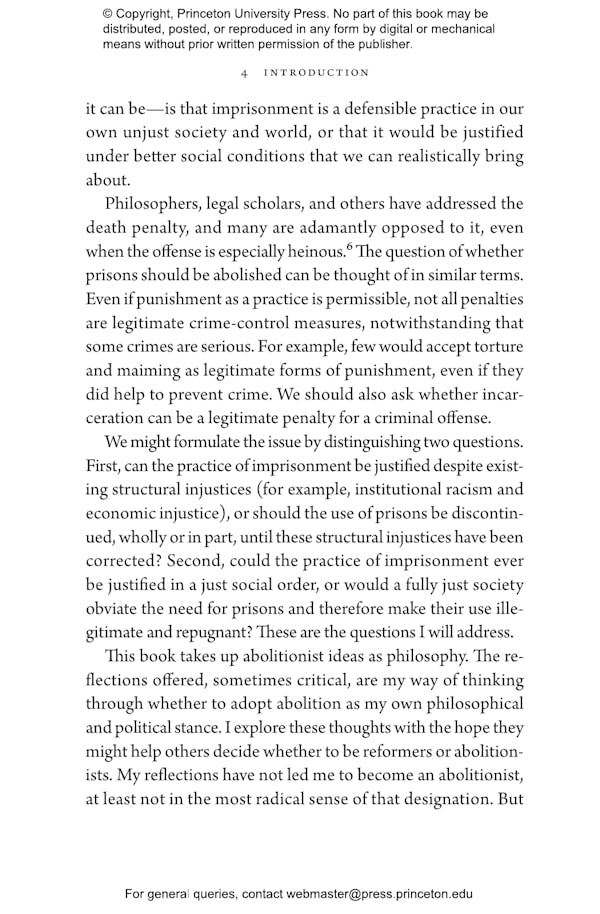 The Idea of Prison Abolition | Princeton University Press