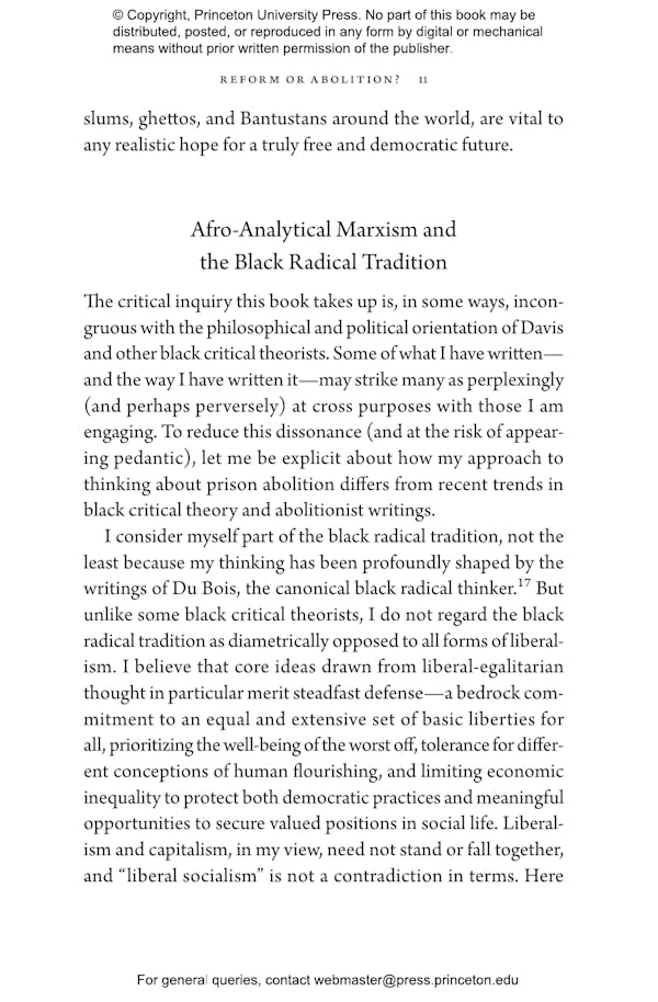 The Idea of Prison Abolition | Princeton University Press