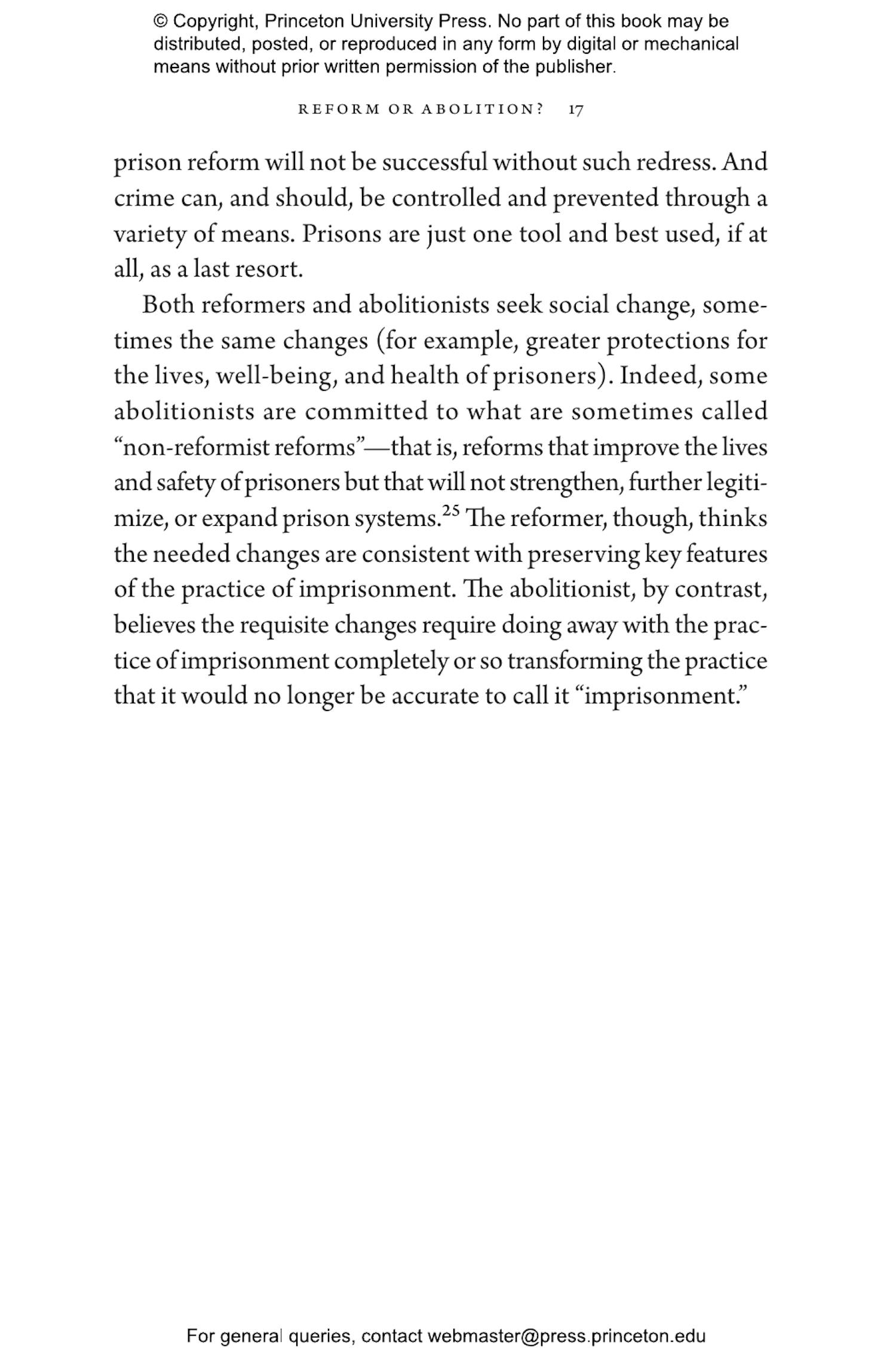 The Idea of Prison Abolition | Princeton University Press