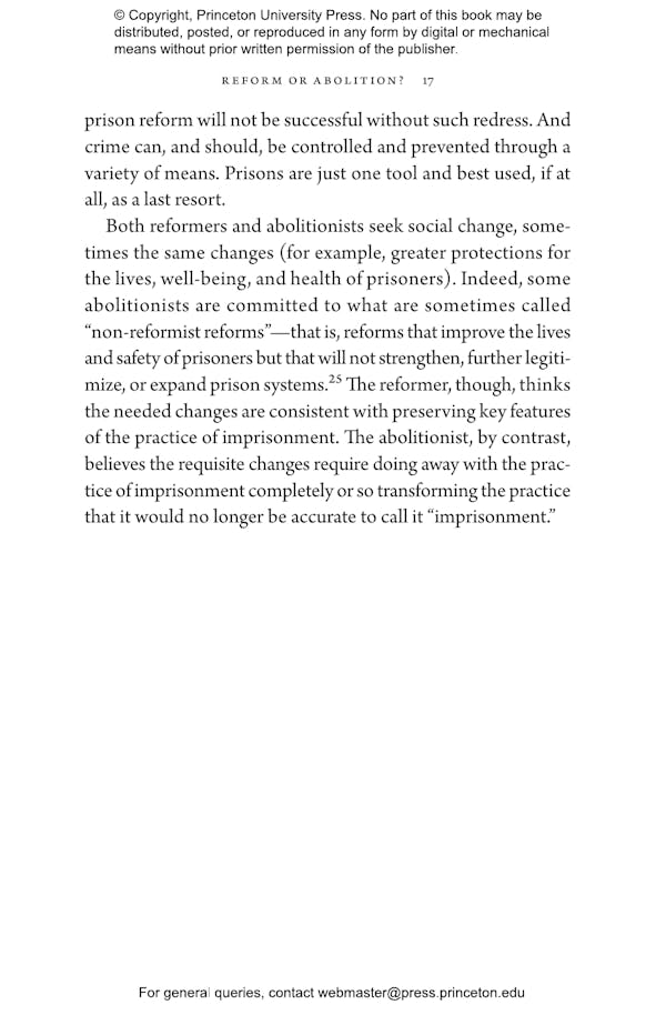 The Idea of Prison Abolition | Princeton University Press