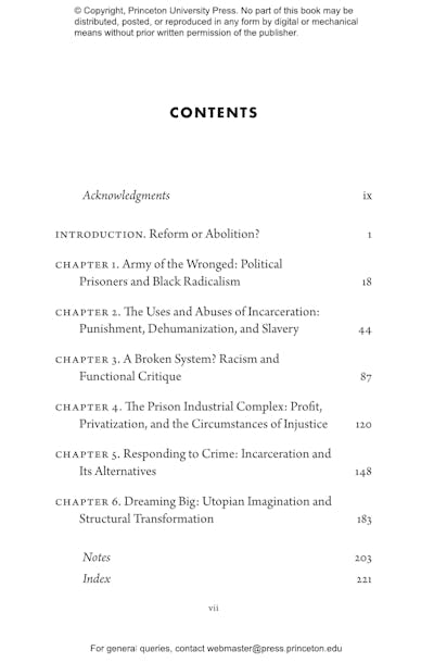The Idea of Prison Abolition | Princeton University Press